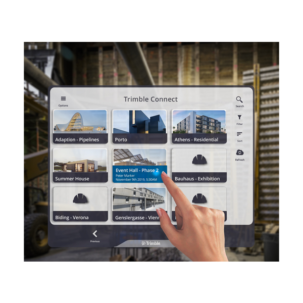 Spektra - Realtà Aumentata > Trimble Connect MR