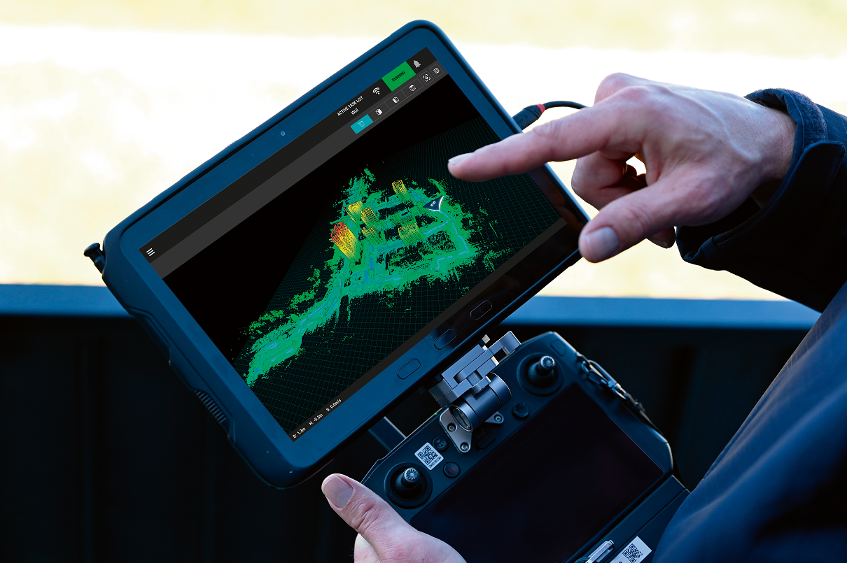 Spektra - Laser Scanner Dinamici > Tecnologia Slam > Hovermap ST-X